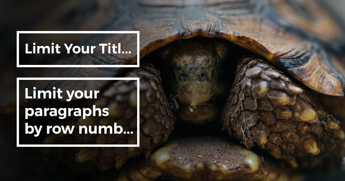 Cut Off Your Elementor Text Like A Professional - Ele Design Help